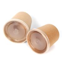 China 8oz 12oz 16oz 26oz 32oz Takeaway Disposable Kraft Paper Bowls for sale