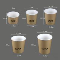 China Multiple Specifications Blank 300g Kraft Paper Disposable Soup Bowls With Clear Plastic Lids for sale