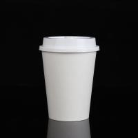 China PE Coating Coffee Disposable Paper Cups With Lid For Hot Drinking for sale