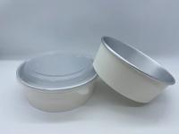China 1300ML Take Out Aluminium Foil Paper Bowl For Hot Food Packing Container for sale