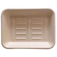 China Biodegradable Disposable Kraft Paper Dinner Plate 250 - 850ml For Fresh Food for sale