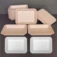 China Biodegradable Disposable Kraft Paper Dinner Plate 250 - 850ml For Fresh Food for sale