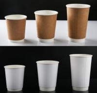 China Takeaway Packing Disposable Paper Cups Paper Coffee Cups Custom Printed for sale