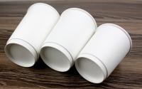 China Hollow Disposable Paper Cups Takeaway Custom Printed Paper Coffee Cups for sale