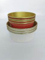 China 550ML-1300ML Disposable Aluminum Coated Bowls Aluminum Foil Paper Bowl for sale
