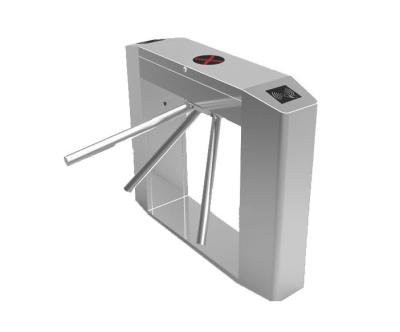 China Mechanical ESD Turnstile Swing Arm Rotation Tripod Barrier Gate RFID Card Reader for sale