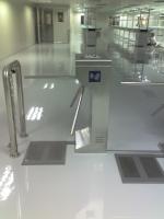 China Security ESD Turnstile Stainless Steel , Electronic Access Control Turnstiles  for sale