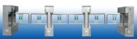 China Exhibition Smart Pedestrian Barrier Gate For Rfid Door Access Control System for sale