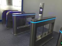 China Anti Collision Speed Gate Turnstile Stainless Steel With Facial Recognition System for sale
