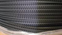 China Black Embossed Carrier Tape Waterproof Antistatic / Non Antistatic Type for sale