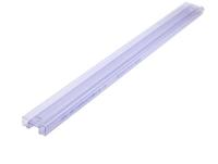 China High Level Ic Tube Packaging Transparent Hard Packaging Tube Rectangular Tube for sale