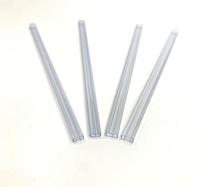 China High Level Ic Tube Packaging Transparent Hard Packaging Rectangular for sale