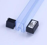 China Plastic ESD Tube PC Clear Anti Static Packaging Tube for sale