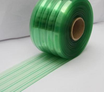 China Green Antistatic Vinyl Pvc Curtains ESD Hang Shade For Industry / Cleanroom for sale