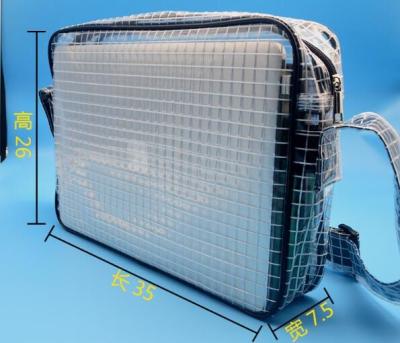 China Clear PVC Anti Static Cleanroom Zipper Bag For Engineer for sale