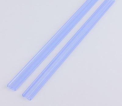 China ESD PVC Square Packaging Tubes 10⁶-10⁹Ω for Electronic Components IC Storage & Shipping for sale