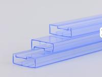 China IC Packaging Tube made from LED compatible PVC PS PETG materials ensuring stable ESD surface resistance and chemical inertness for sale