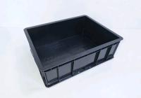China Heat-Resistant Anti-Static Industrial Box | Black Plastic Corrosion-Proof for Electronics Manufacturing & Storage for sale
