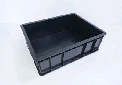 China Heat-Resistant Anti-Static Industrial Box | Black Plastic Corrosion-Proof for Electronics Manufacturing & Storage for sale