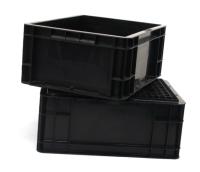 China Stackable ESD Storage Bin, Suitable for the Safe Turnover and Storage of Electronic Components and PCBs for sale