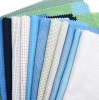 China ESD Anti-static Twill Fabric (98% Polyester + 2% Conductive Fiber) – Ideal for Cleanroom and Dust-proof Garments for sale
