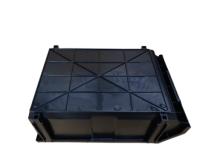 China Stackable ESD Parts Box, ESD Plastic Container for Electronic Logistics for sale