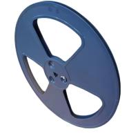 China Plastic cable reels in multiple widths of 8–88mm, compatible with SMD/SMT carrier tapes, available in blue and black. for sale