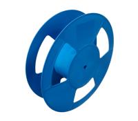 China 15-inch reel compatible with 8mm–88mm width. Adopts eco-friendly injection molding, ideal for LED, resistor, capacitor and electronic component packaging, SGS certified. for sale