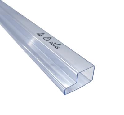 China OEM Custom ESD PVC Tubes – Customizable Color, Length & Cross Section for sale