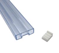 China Durable ESD Anti-Static PVC Plastic Tubes – Customizable Length & Cross Section for sale