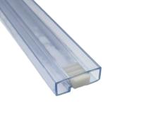 China Durable ESD Anti-Static PVC Plastic Tubes – Customizable Length & Cross Section for sale