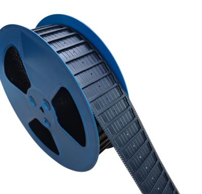 China 10⁶-10⁹ Ω Surface Resistance Antistatic PC Carrier Tape for Sensitive ICs for sale