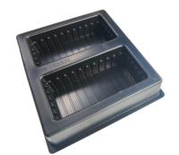 China ESD Anti-static Blister Tray / Plastic Vacuum Formed Tray For Semiconductor SMD Components for sale