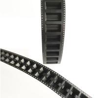 China Black Conductive PS Carrier Tape for SMD Component Packaging for sale