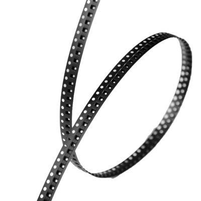China Black Conductive PS Carrier Tape for SMD Component Packaging for sale