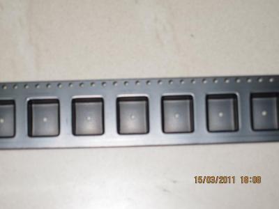 China 44mm Black PS Embossed Carrier Tape for SMD Components, Custom Pockets and SMT Packaging for sale