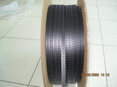 China 12mm Black PS Carrier Tape with Embossed Pockets for SMT Component Feeding for sale