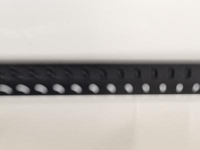 China Black PS Embossed Carrier Tape for Precision SMT Component Pocket Packaging for sale