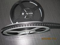 China 7-Inch 16mm Black Plastic Reel for SMT SMD Component Packaging for sale