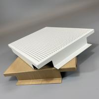 China Suspended Indoor Perforated Acoustic False Ceiling Tiles For T Grid for sale