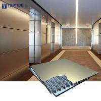 China Anodizing Metal Composite sheet Building material aluminum Honeycomb Panel for sale