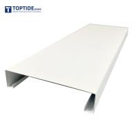 China Waterproof Mouldproof Linear Metal Ceiling Building Material Aluminum Strip Ceiling For Office for sale