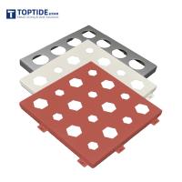 China Novel Laser Cut Metal Cladding Panel Building Material Perforated Aluminum Wall Panels for sale