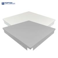 China Square Shape Aluminium Ceiling Board  600*600mm Clip In for sale