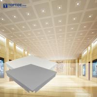 China Square Shape Aluminium Ceiling Board  600*600mm Clip In for sale