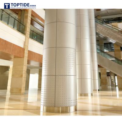 China Carton Package Metal Column Casings For Interior Decoration for sale