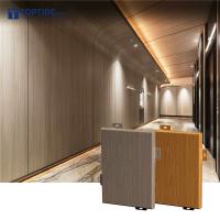 China 1.0mm Thick Aluminum Cladding Panel Flat Shape PVDF Coating for sale