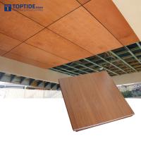 China Clip In Soundproof Metal Ceiling Tiles For Commercial Buildings for sale