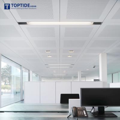 China Lightweight Clip In Ceiling System Soundproof Easy Installation for sale