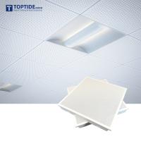 China High Durability Square Metal Ceiling Tiles 1.2mm Thickness Powder Coating for sale